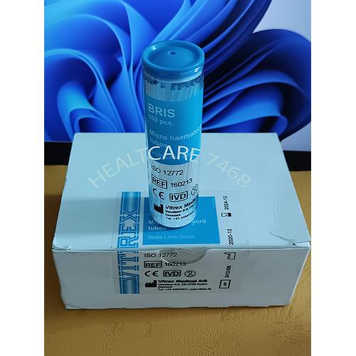 Jual VITREX Micro Haematocrit / Tabung Hematokrit Mikro Kapiler Plain ...
