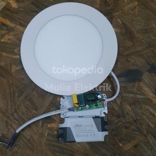 Jual LAMPU DOWNLIGHT LED PANEL INBOW TANAM POWER 12W BODY 9W GOOD ...