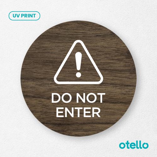Jual Signage Do Not Enter Sign Board Dilarang Masuk Papan Peringatan ...