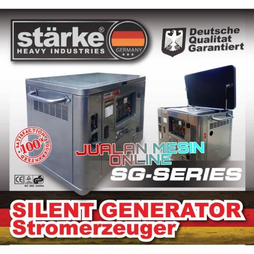 Jual Genset 5500 Super Silent 5500 watt Generator Starke SG8900 ...