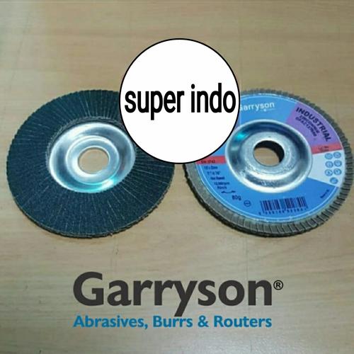 Jual Garryson - Flap disc GFAZ 127 / Gurinda Amplas susun 5" (125 mm ...