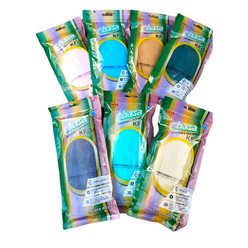 Jual Masker KF94 Chasa 3D Stereoscopic Fish Sachet Isi 10Pc Premium ...