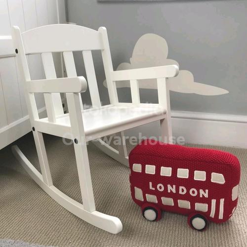 Jual SUN Kursi Goyang Anak Kayu Kids Rocking Chair Putih - Kab ...