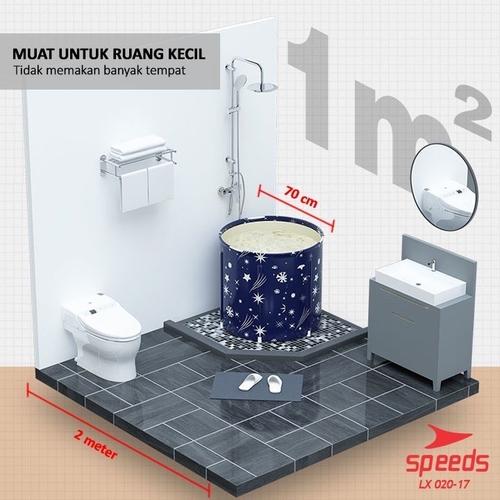 Jual Folding Bath Tub Portable Bak mandi Spa Ember Mandi Lipat Dewasa ...