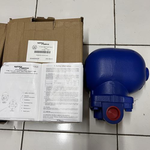 Jual SPIRAX SARCO Ball Float Steam Trap Type FT14 HC-4.5 Port 1 inch ...