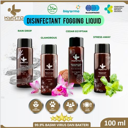 Promo Cairan Fogging Disinfektan KYOTO Liquid Original - Cedar Egyptian ...