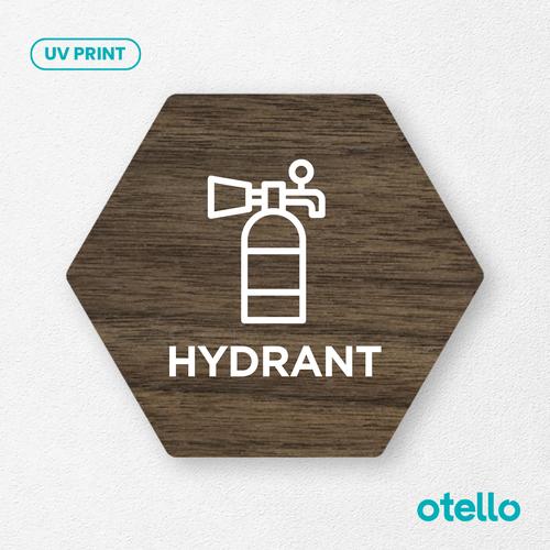 Jual Signage Fire Hydrant Sign Board Papan Label Penanda Stiker Tempel ...