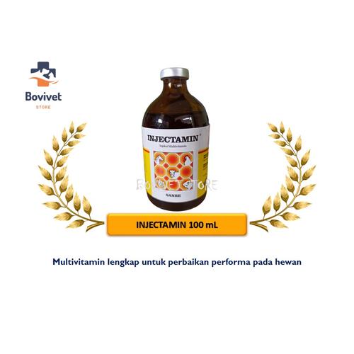 Jual INJECTAMIN 100 mL | Multivitamin lengkap | Obat Hewan - Kota Bogor ...
