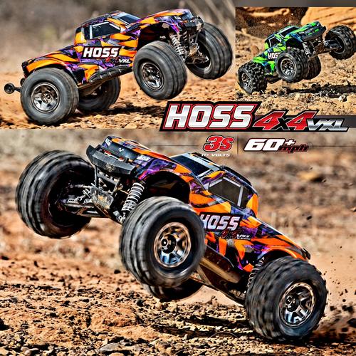 Jual Traxxas HOSS 4x4 VXL 3S 4WD Brushless Monster Truck With TSM ...