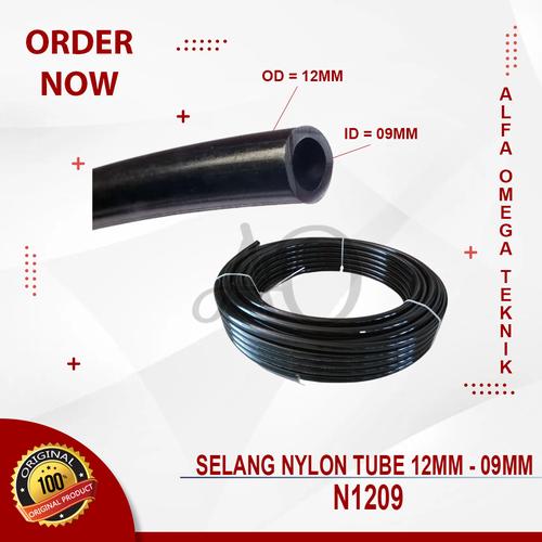 Jual SELANG PNEUMATIC NYLON 12MM - 09MM HOSE ANGIN PNEUMATIK NILON ...