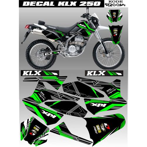 Jual DECAL STICKER MOTOR KAWASAKI KLX 250 KODE 01 - 01C, Doff - Kota ...