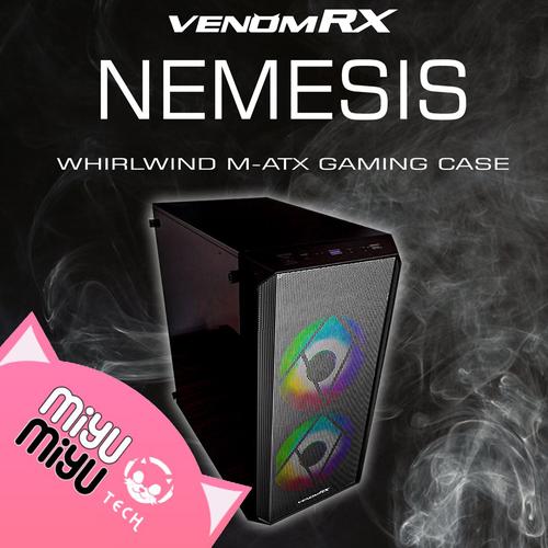Jual casing VenomRX NEMESIS - 2XRGB Fan MATX Acrylic Side - Kota ...