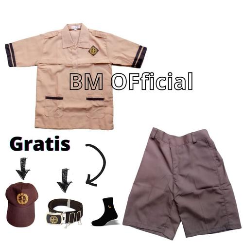 Promo Setelan Baju Seragam Sragam Pramuka Siaga Anak Sekolah SD Laki ...