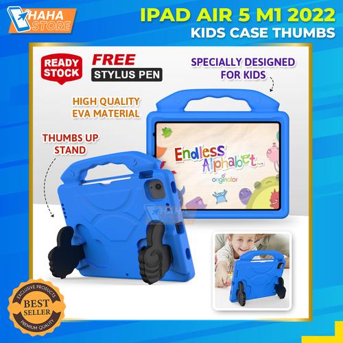 Jual iPad Air 5 5th M1 2022 10.9 Kids Case EVA Casing Tab Anak Edu ...