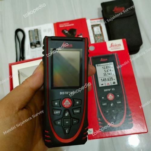 Jual Laser Distance Meter Laica Disto X3 / Laser Meter Laica Disto X3 ...