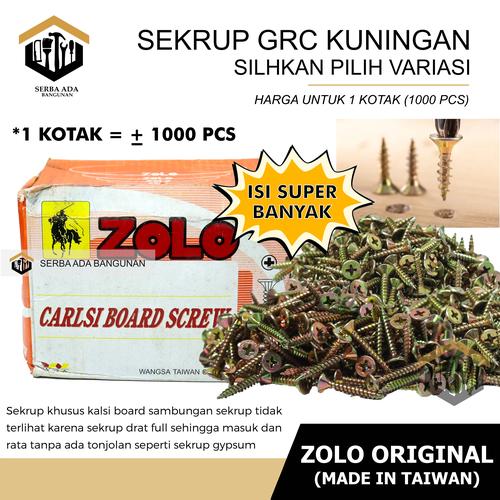 Jual Sekrup Kuning GRC Kalsi 6x3/4" #6x1" / Skrup Calciboard #6x3/4 ...