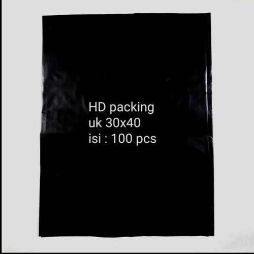 Jual HD Packing Hitam uk 30x40 Plastik Packing Plastik Sampah Kecil ...