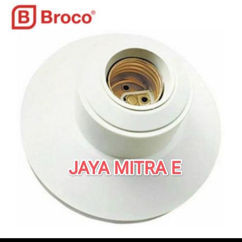 Jual Fitting Plafon LUX BROCO-12101 / Fitting Lampu LUX Broco Plafon ...