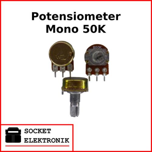 Jual Potensiometer Mono Potensio 50K 50 K Ohm Merk WL - Kota Bandung ...
