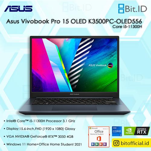 Jual ASUS Vivobook Pro 15 K3500PC-OLED556 Core i5-11300H 8GB 512GB SSD ...