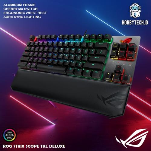 Jual ASUS ROG Strix Scope TKL Deluxe Mechanical Gaming Keyboard ...