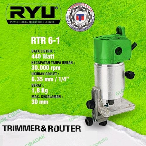 Jual Mesin Profil Merk RYU RTR 6-1 / Mesin Router Kayu RYU RTR 6-1 ...