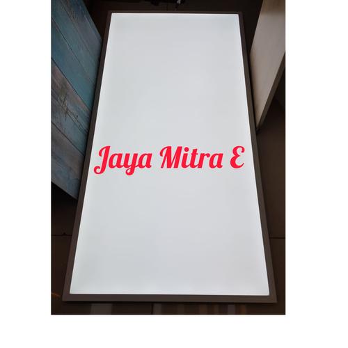 Jual Lampu LED Downlight Panel 120X60 CM 100w 100 watt 100watt Slim ...