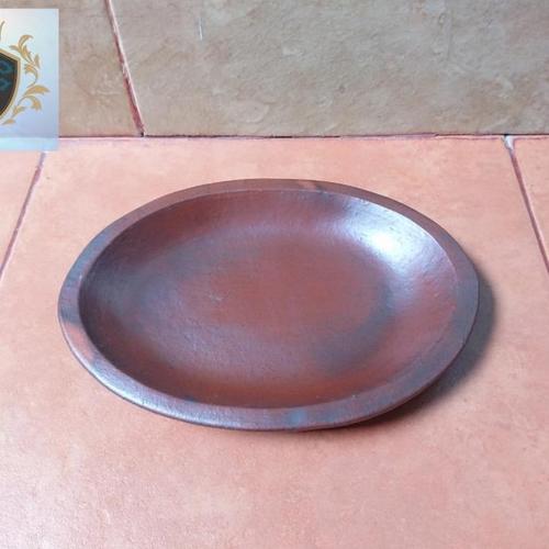Jual PIRING SAJI OVAL KECIL GERABAH TANAH LIAT TRADISIONAL TEMBIKAR ...