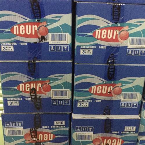 Jual Kertas Continuous Form Neuro 9 1/2 x 11 3 Ply K3 NCR Warna Paper ...
