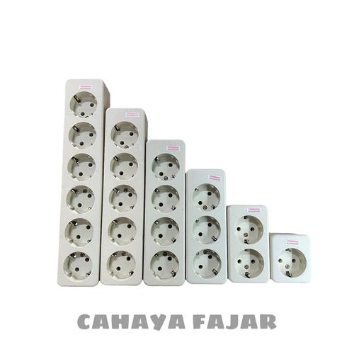 Jual UTICON STOP KONTAK ARDE 1-6 LUBANG/TERMINAL KUNINGAN/COLOKAN LISTRIK - 4 LUBANG - Jakarta ...