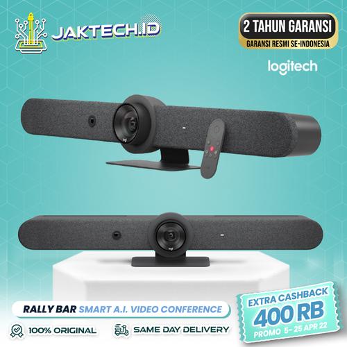 Jual Logitech Rally Bar / Smart Conference Cam / Webcam / GARANSI RESMI ...