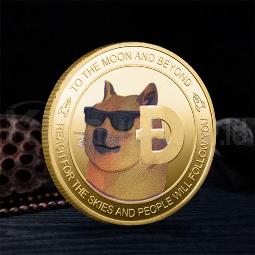 Jual Crypto Coin 3mm Doge Shiba Inu Warna Koin Fisik Kripto ...