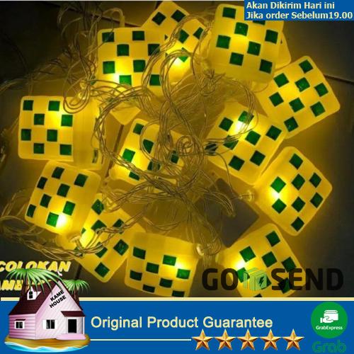 Jual LAMPU KETUPAT | Dekorasi Lampu Lebaran | Lampu Lebaran ORIGINAL ...