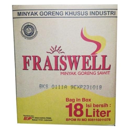 Jual minyak goreng khusus industri fraiswell 18 liter - Kota Tangerang ...