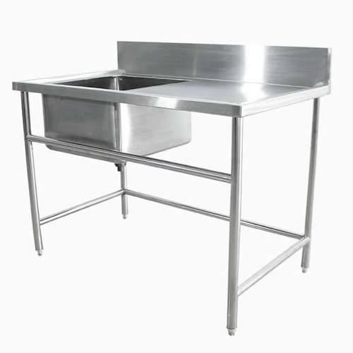 Jual Meja tempat cuci piring stainless steel - 110x60x80cm - Jakarta ...