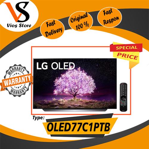 Jual LG TV OLED77C1PTB 77INCH OLED SMART TV 4K UHD OLED77C1 77C1 ...