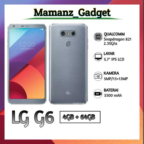 Jual LG G6 Ram 4/64Gb mulus murah - Hp+Cas - Jakarta Barat - Mamanz ...