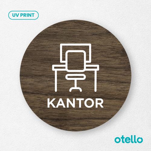 Jual Signage Kantor Sign Board Papan Label Tempel Stiker Nama Ruangan ...