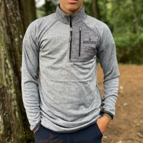 Jual sweater Midlayer Baratech outdoor Original not Consina - M - Abu ...