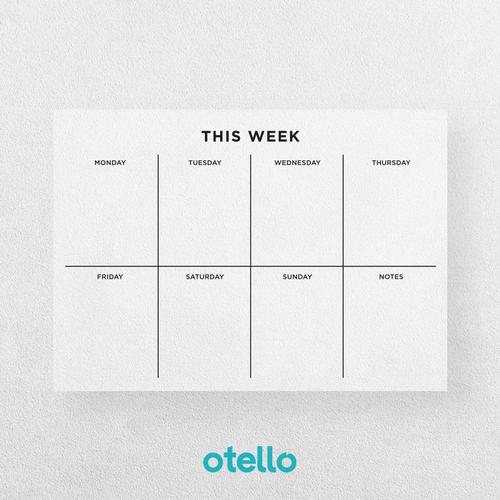 Jual Weekly Planner Akrilik Wall Calendar Acrylic Dinding Papan Jadwal ...