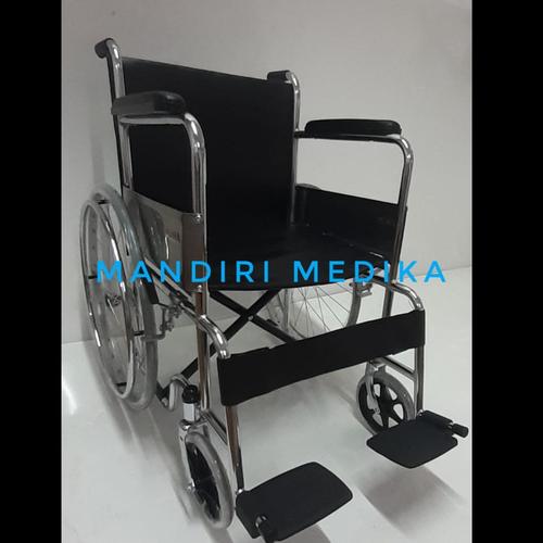 Jual Kursi Roda Frame Chrome Kapasitas 100kg - Jakarta Barat - Mandiri ...