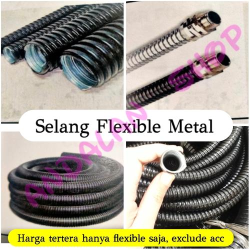 Jual Flexible Metal conduit 3/4 inch /flexible hose anaconda 22mm per ...