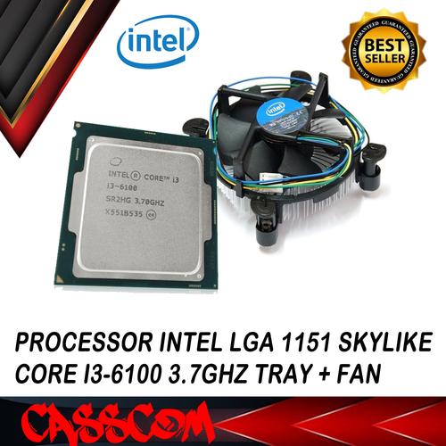 Jual Processor Intel LGA 1151 Skylike Core i3-6100 3.7Ghz Tray + Fan - i3-7100T - Jakarta ...