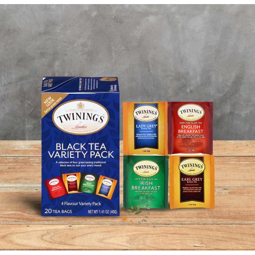 Jual Twinings Tea Teh Herbal Black Tea 4 Flavour Variety Pack 20 ...