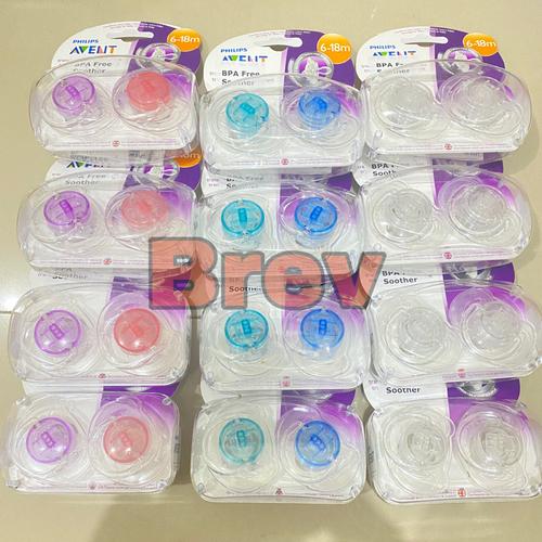 Jual empeng philips avent 6 18 m bulan harga untuk 1box isi 2 pcs ...
