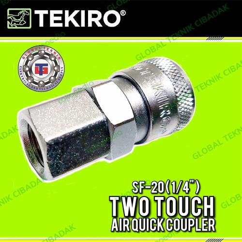 Jual tekiro quick coupler two touch sf 20 (1/4") - Kab. Tangerang ...