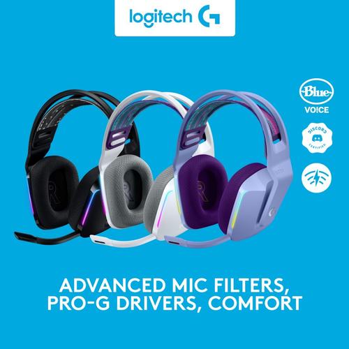 Jual Logitech G733 Wireless LIGHTSPEED RGB 7.1 Surround Gaming Headset ...