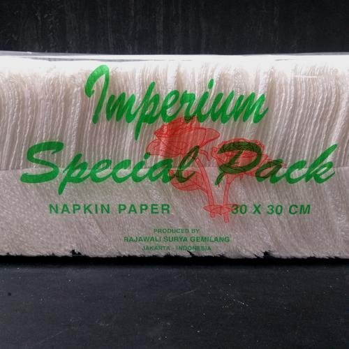 Jual Tisu imperium special pack (Napkin paper) 30 X 30 CM - POTONG ...