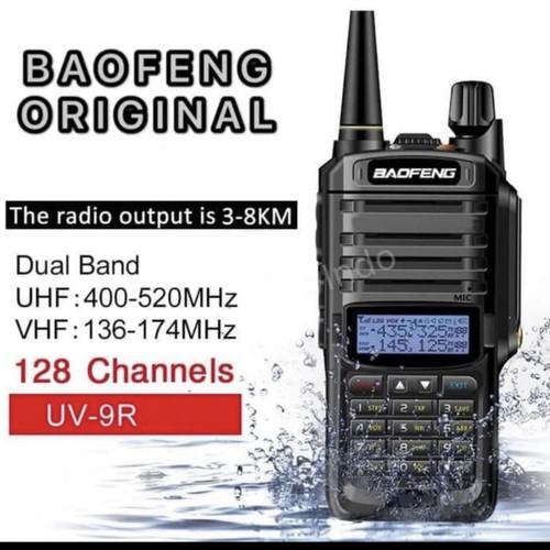 Jual Baofeng UV-9R UV9R HT Dualband Waterproof IP67 Ori Baru UV9R UV9 ...
