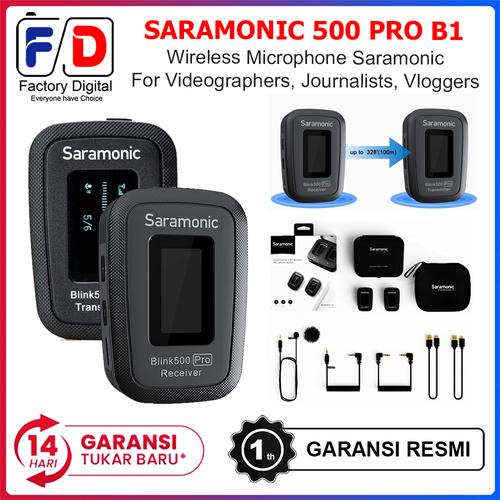 Promo Mic Saramonic Blink 500 PRO B1 Wireless Microphone Saramonic ...